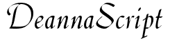 DeannaScript: Descargar Fuente Gratis | MaisFontes