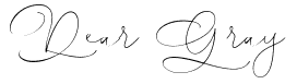 Dear Gray: Free Font Download | MaisFontes
