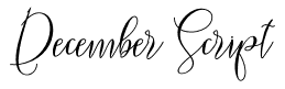 December Script: Free Font Download | MaisFontes
