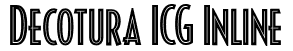 Decotura ICG Inline: Baixar Fonte Grátis | MaisFontes