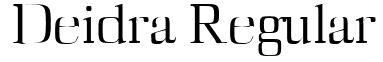 Deidra Regular: Free Font Download | MaisFontes