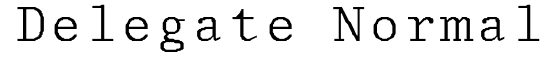 Delegate Normal: Free Font Download | MaisFontes