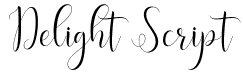 Delight Script: Free Font Download | MaisFontes