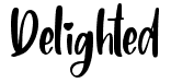 Delighted: Free Font Download | MaisFontes