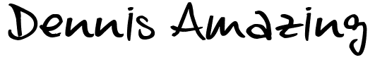 Dennis Amazing: Free Font Download | MaisFontes