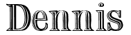 Dennis: Baixar Fonte Grátis | MaisFontes