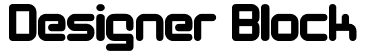 Designer Block: Free Font Download | MaisFontes