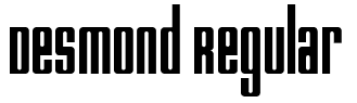 Desmond Regular: Free Font Download | MaisFontes