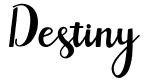 Destiny: Free Font Download | MaisFontes