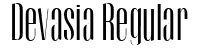 Devasia Regular: Free Font Download | MaisFontes