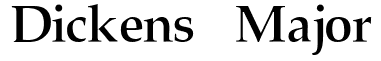 Dickens Major: Free Font Download | MaisFontes