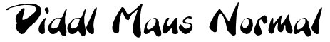 Diddl Maus Normal: Free Font Download | MaisFontes