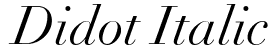 Didot: Descargar Fuente Gratis | MaisFontes