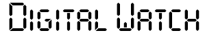 Digital Watch Font: Free Download | MaisFontes