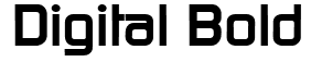 Digital Serial Bold: Free Font Download | MaisFontes