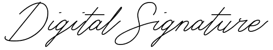 Digital Signature: Free Font Download | MaisFontes