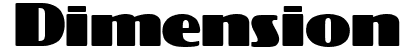 Dimension: Free Font Download | MaisFontes