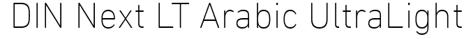 DIN Next LT Arabic Font Family: Free Download | MaisFontes
