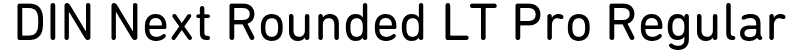 DIN Next Rounded LT Pro Regular: Download Free Font | MaisFontes