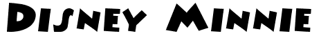 Baixar Fonte Disney Minnie Grátis | MaisFontes.com