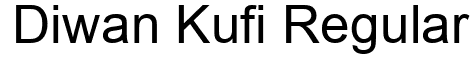 Diwan Thuluth Regular Font: Free Download | MaisFontes