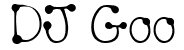 DJ Goo: Free Font Download | MaisFontes