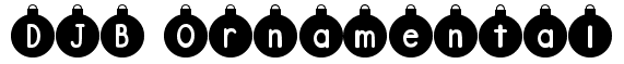 DJB Ornamental: Free Font Download | MaisFontes