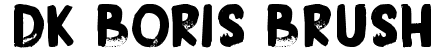 DK Boris Brush: Baixar Fonte Grátis | MaisFontes
