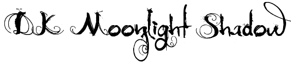 DK Moonlight Shadow: Free Font Download | MaisFontes