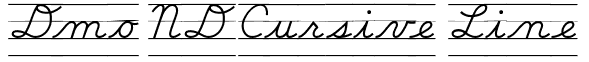 Dmo ND Cursive Line: Free Font Download | MaisFontes