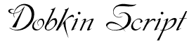 Dobkin Script: Free Font Download | MaisFontes