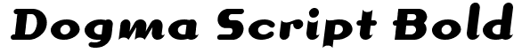 Dogma Script Bold: Free Font Download | MaisFontes
