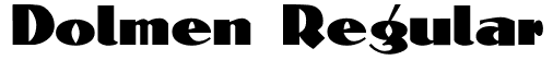Dolmen Regular Font: Free Download | MaisFontes