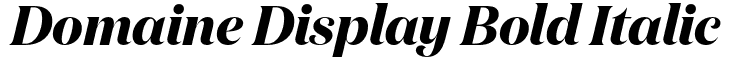 Domaine Display Regular Font: Free Download | MaisFontes