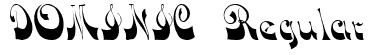 DOMINIC Regular: Free Font Download | MaisFontes