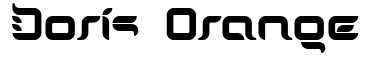 Doris Orange: Download Free Font | MaisFontes