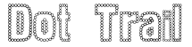 Dot Trail: Free Font Download | MaisFontes