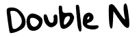 Double N: Free Font Download | MaisFontes