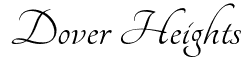 Dover Heights Font: Free Download | MaisFontes