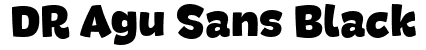 DR Agu Sans Bold Font: Free Download | MaisFontes