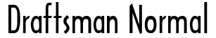 Draftsman Normal: Free Font Download | MaisFontes