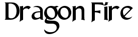 Dragon Fire Font: Free Download | MaisFontes