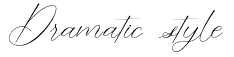 Dramatic style: Free Font Download | MaisFontes