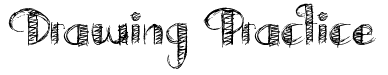 Drawing Practice: Free Font Download | MaisFontes