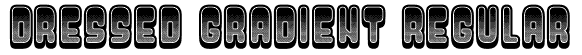 Dressed Gradient Regular: Free Font Download | MaisFontes