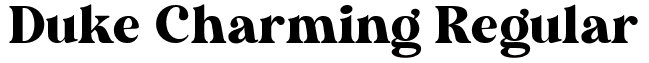 Duke Charming Regular Font: Free Download | MaisFontes