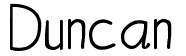 Duncan Font: Free Download | MaisFontes