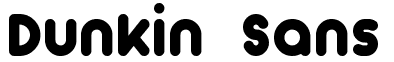 Dunkin Sans: Free Font Download | MaisFontes