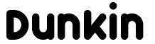 Dunkin: Free Font Download | MaisFontes