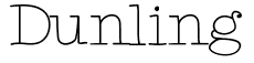 Dunling: Baixar Fonte Grátis | MaisFontes